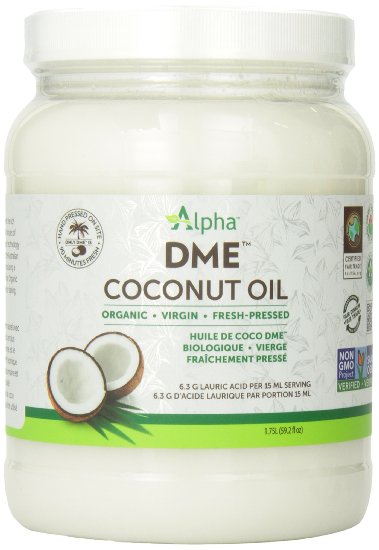 Alpha DME Virgin Coconut Oil 1.75 l Raw Nutrition Canada